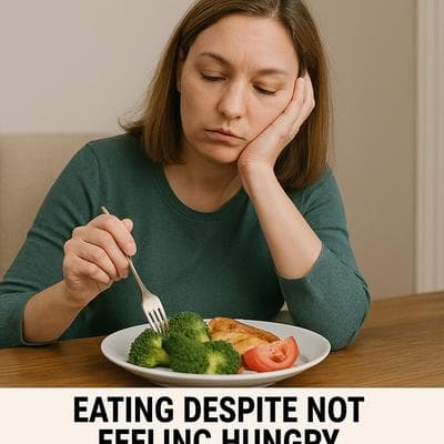 Eating when you're not hungry - Food habits and how to change them ...
