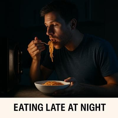 Eating late at night - Food habits and how to change them - Medicspot